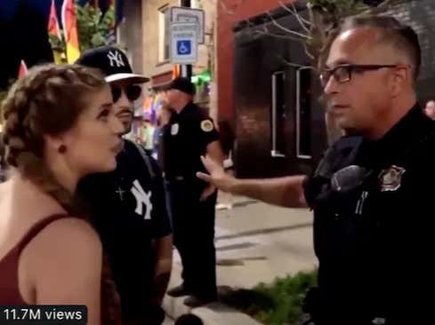This Video Of Poop Girl Trying To Harass LGBT People At A Pride Event ...